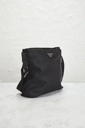 Prada Tessuto Flat Messenger Bag