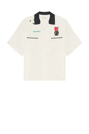 Undercover Short Sleeve Shirt - Ivory