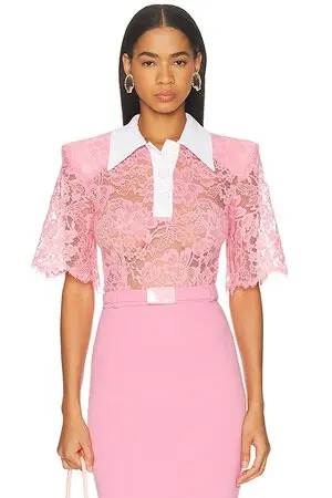 ROWEN ROSE Polo Bodysuit