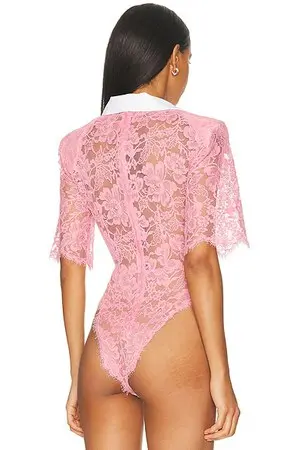 ROWEN ROSE Polo Bodysuit