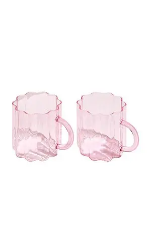 FAZEEK Wave Mugs Set Of 2