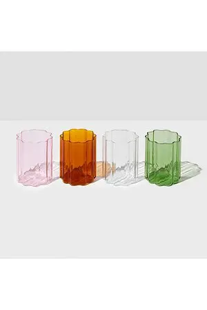FAZEEK Wave Glass Set Of 4