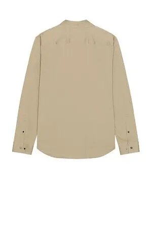 Theory Sylvain Structure Knit Shirt - Feather