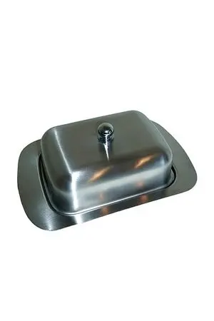 HUEGAH HOME La Creme Butter Dish - N,a