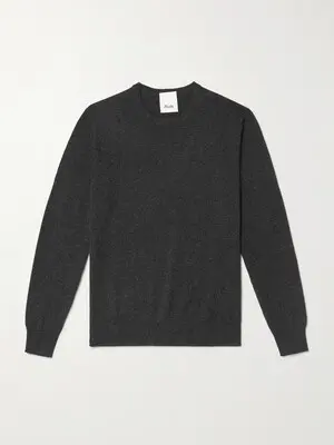 ALLUDE Cashmere Sweater - Gray
