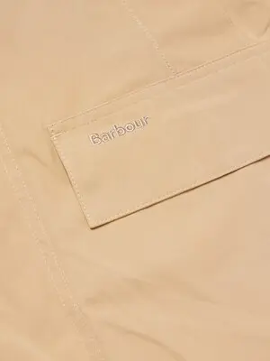 Barbour Solar Spey Corduroy-trimmed Jacket - Neutrals