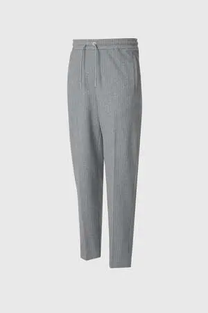 Mackage Stanley-k Brushed Knit Pants - Light Grey Mix-cream