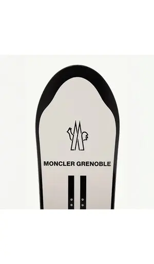 WHITESPACE X Moncler Grenoble Snowboard In White, Black