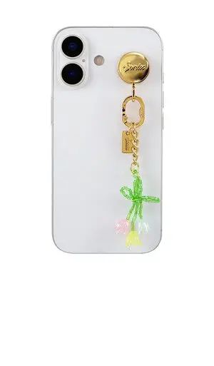 Sonix Phone Charms With Adhesive Hook In Metallic Gold