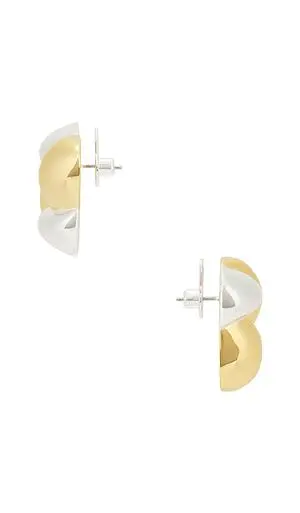 Jenny Bird Medium Woven Square Earrings