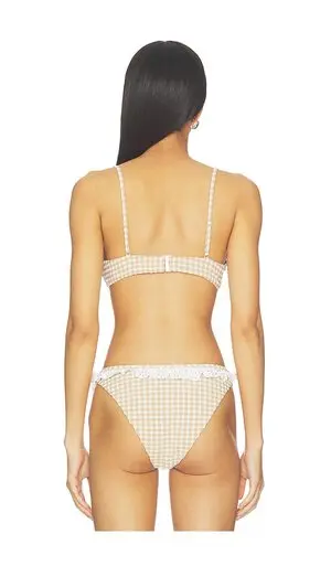 For Love & Lemons Vera Bikini Top