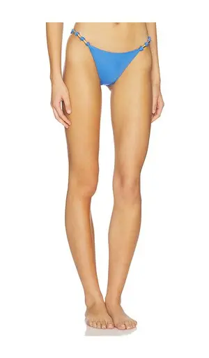 VIX PAULA HERMANNY Paula Full Bikini Bottom - Blue
