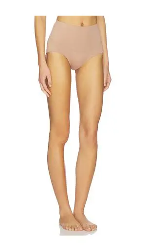 SKIMS Smoothing Intimates High-waisted Brief In Taupe - Sienna