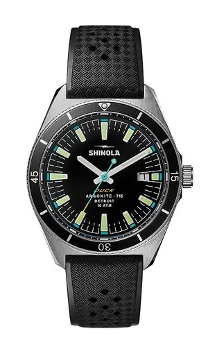 Shinola Duck 40mm Watch - Black