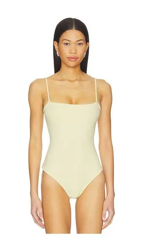 Susana Monaco String Bodysuit - Whipped Cream