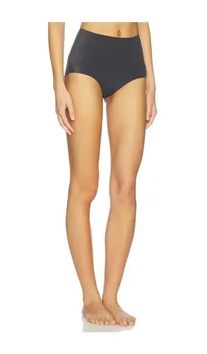 SKIMS Smoothing Intimates High-waisted Brief In Black