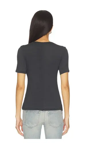 SKIMS Sheer Modal T-shirt - Onyx