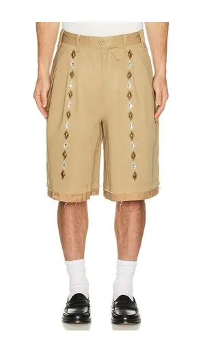Birth Of Royal Child Embellished Shorts For Men