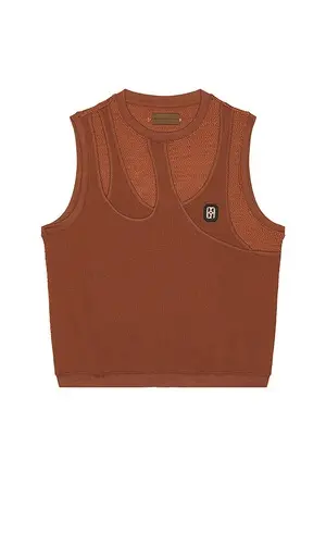 BIRTH OF ROYAL CHILD Fluid Layered Knit Tank