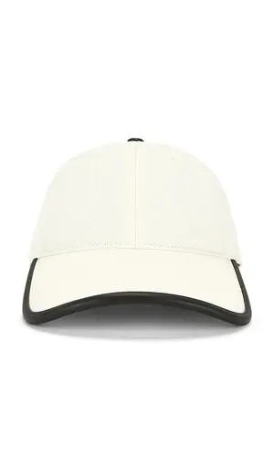Rag & Bone Harlow Baseball Cap - Ivory