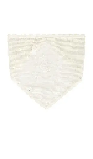 For Love & Lemons Rose Crochet Headscarf
