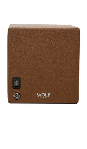Wolf Cub Single Watch Winder With Cover