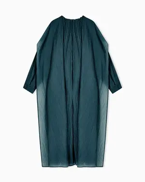 Giorgio Armani Crinkle Nylon Trench Coat