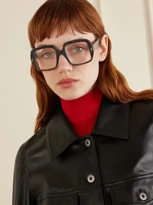 Loewe Anagram Square-frame Optical Glasses