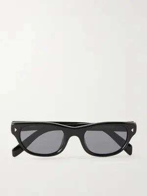 Prada D-frame Acetate Sunglasses - Black