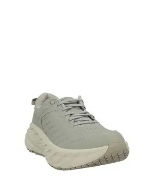 HOKA® Bondi Sr Leather Sneakers - Grey
