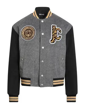 Just Cavalli Varsity Jacket With Embellishments