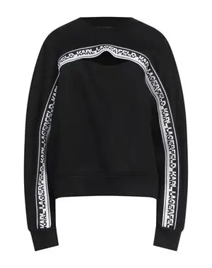 Karl Lagerfeld Sweatshirt In Viscose And Polyurethane