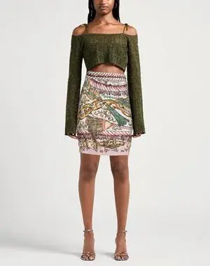 Moschino Couture Mini Skirt - White