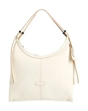 GIANNI CHIARINI Leather Shoulder Bag - Off White