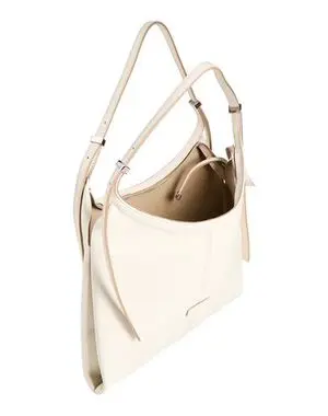 GIANNI CHIARINI Leather Shoulder Bag - Off White
