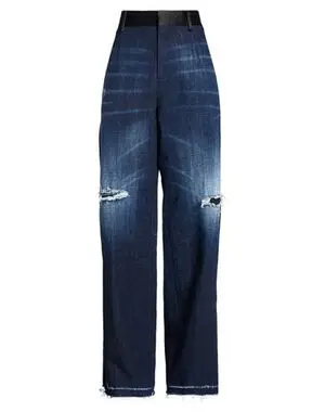 Dsquared2 Wide-leg Jeans With Appliqués