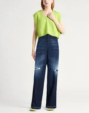 Dsquared2 Wide-leg Jeans With Appliqués