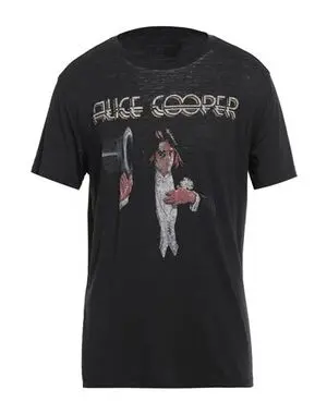 John Varvatos T-shirt Size Cotton, Polyester - Black