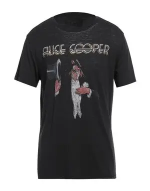 John Varvatos T-shirt Size Cotton, Polyester - Black