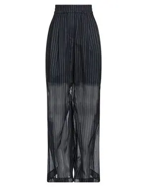 Brunello Cucinelli Wide-leg Pinstriped Pants