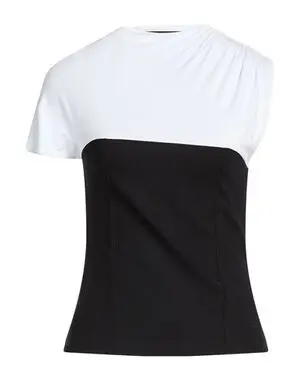 Karl Lagerfeld Embroidered Performance Tops For Women