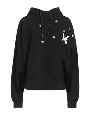 RICHMOND X Hooded Sweatshirt With Metallic Detailing