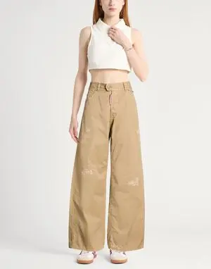Dsquared2 Wide-leg Cotton Pants
