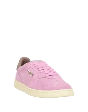 AUTRY Sneakers In Leather And Suede - Mauve