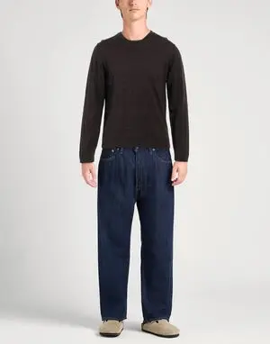 Alpha Studio Sweater In Organic Cotton And Cashmere - Brown