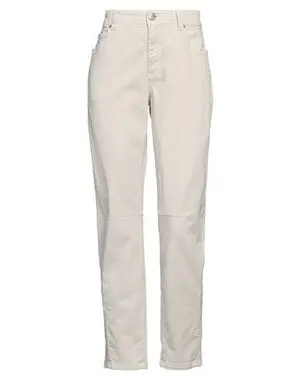 Brunello Cucinelli Raw Edge Hem Jeans For Women