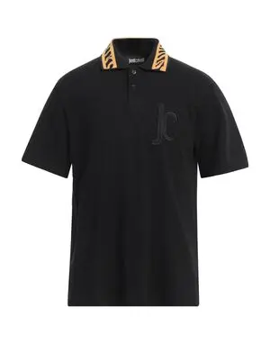 Just Cavalli Polo Shirt Size Cotton, Polyester, Polyamide, Elastane