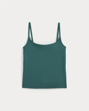Everlane Scoopneck Cami Top - Everglade