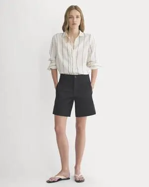 Everlane Tailored Side-panel Shorts - Black