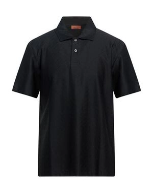 Missoni Polo Shirt Size Cotton - Black